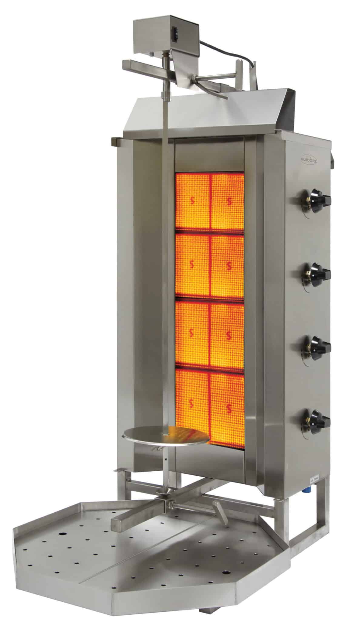 VGB4 Vertical Gas Broiler - Eurodib Inc.